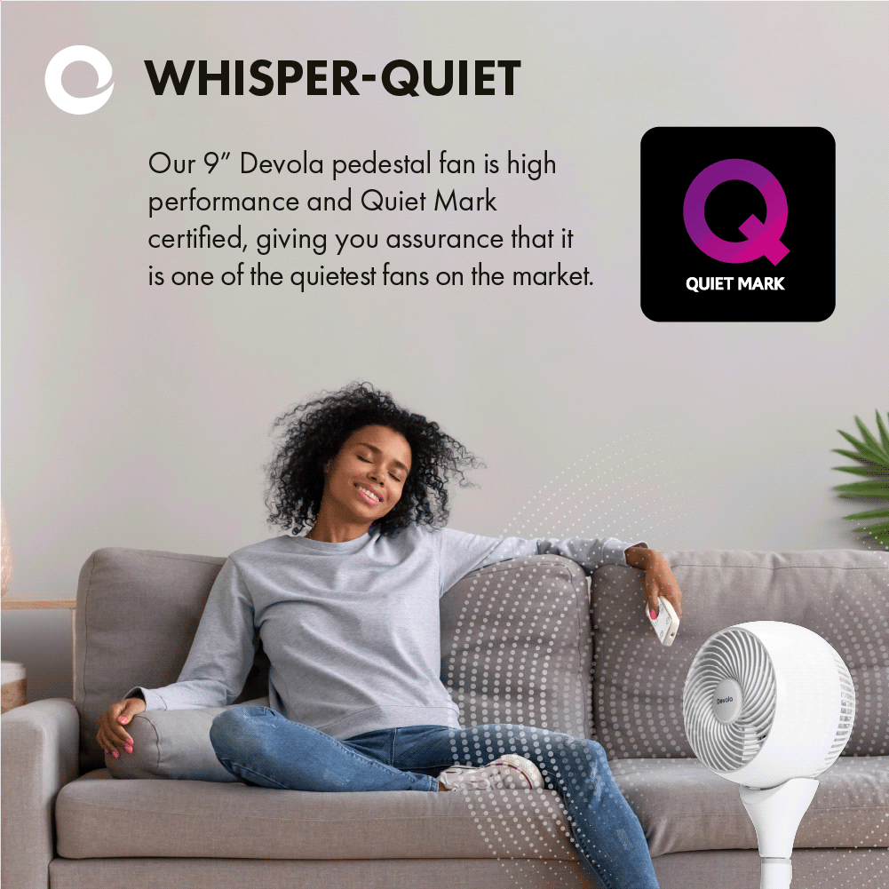 fans with quiet mark