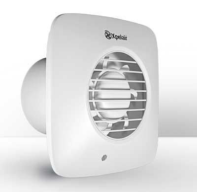 Xpelair DX100PIRS Square PIR Control Extractor Fan with Wall Kit - 930 ...