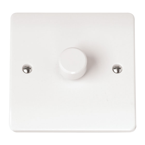 Click Scolmore Mode 1 Gang 2 Way Dimmer Switches Polar White - CMA145 ...