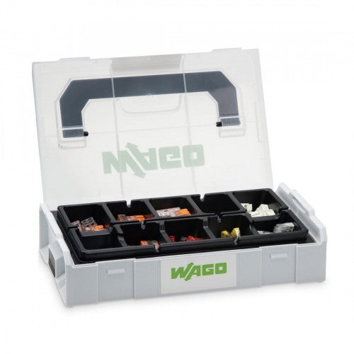 Wago L-BOXX Mini Connector Box With 195 Assorted Series Connectors Gre ...