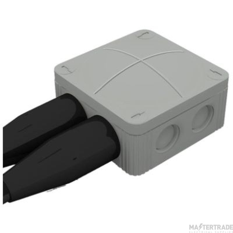 Wiska COMBI Kit 308/5 Pole Junction Box IP66/67 32A With Earthing Clam ...